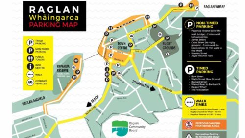 Updated Raglan Parking Map – Raglan 23