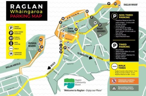 Updated Raglan Parking Map – Raglan 23
